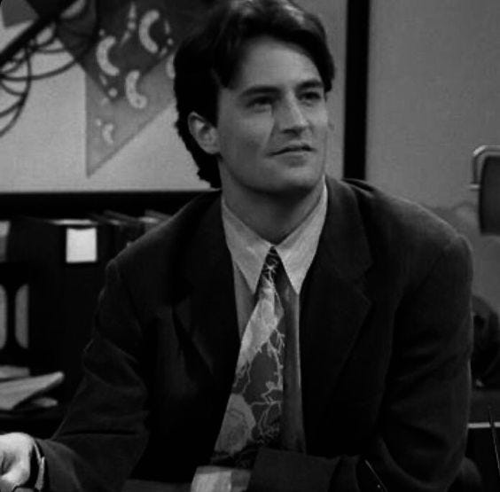 Matthew Perry (1969–2023). Dear Matty, I thought you had promised… | by ...