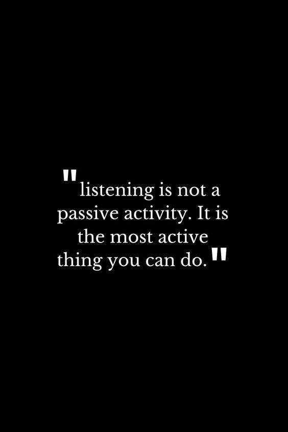 The Art of Active Listening: A Powerful Connection Beyond Words | by ...