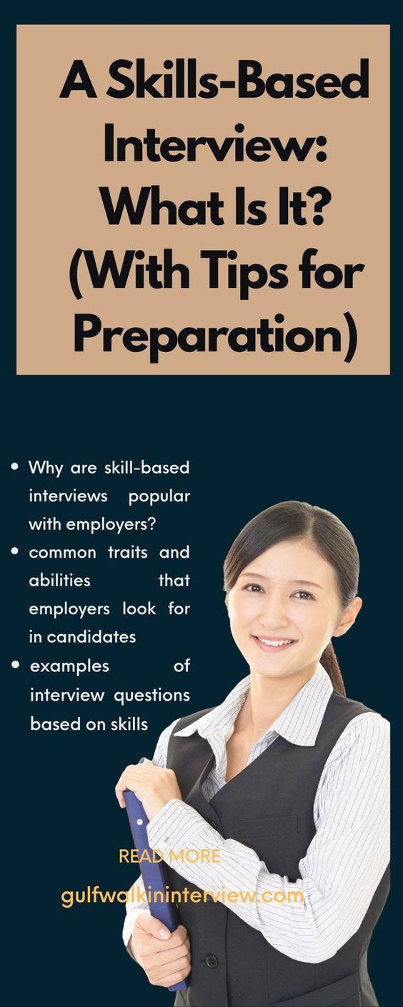 What is a skills-based interview? With Tips | Medium
