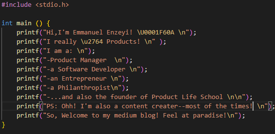 Syntax Rules of C Programming; A Comprehensive Guide | by Enzeyi Siema ...