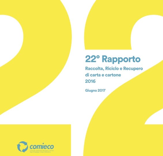 Riciclo: 22° rapporto annuale Comieco | by Green Smart City | Medium