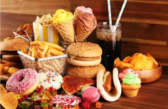 Junk Food. Burgers, Pizza, Cakes, Pani puri Are… | by Nitharsa ...