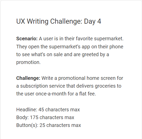 UX Writing Challenge: Day 4. Hello everyone! My name is Agriawan… | by ...