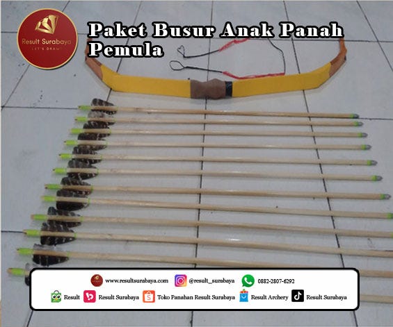 Paket Busur Panah Anak Pemula. Result Surabaya menyediakan Paket Busur ...