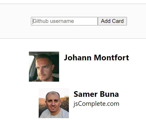 Github Cards App (ReactJS). I followed a very good beginner… | by ...
