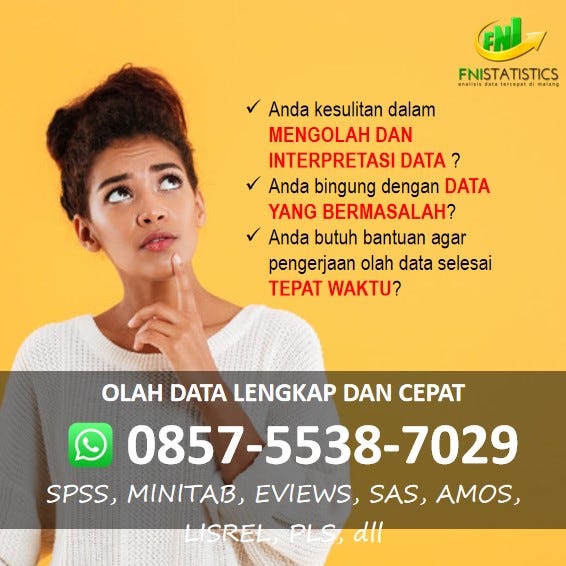 WA 0857–5538–7029 Tempat Analisis Linier Regresi Berganda Malang | by jasa analisis data | Nov ...