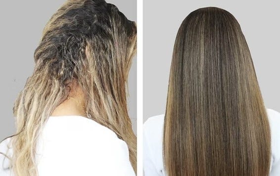 How To Maintain Your Hair After Non-Toxic Straightening Hair Treatment ...