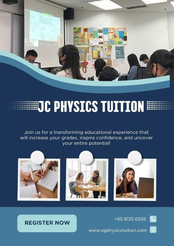 JC Physics Tuition - JC Physics Tuition - Medium