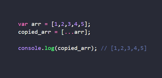 Spread operator use cases. The famous three dots (…) while working ...