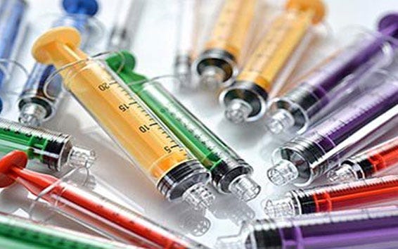 Colored Piston Speciality Syringes - scwmedicath - Medium