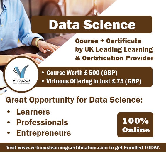 Data Science | by Virtuous Learning Certification Limited | Medium