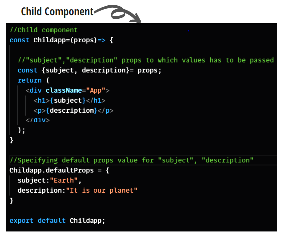 defaultProps Explained In Detail With Example - Vinitha Subhash - Medium