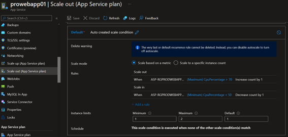 Implementando o scale out(App service plan) | by Diogo Marcelino da Silva | Medium