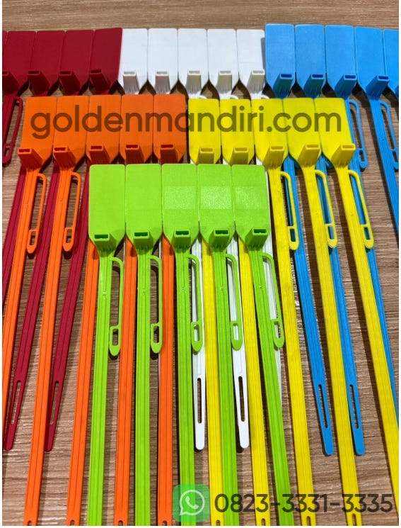 PRODUSEN, PABRIK : Segel Plastik, Segel Pengaman, Segel Pengunci ...