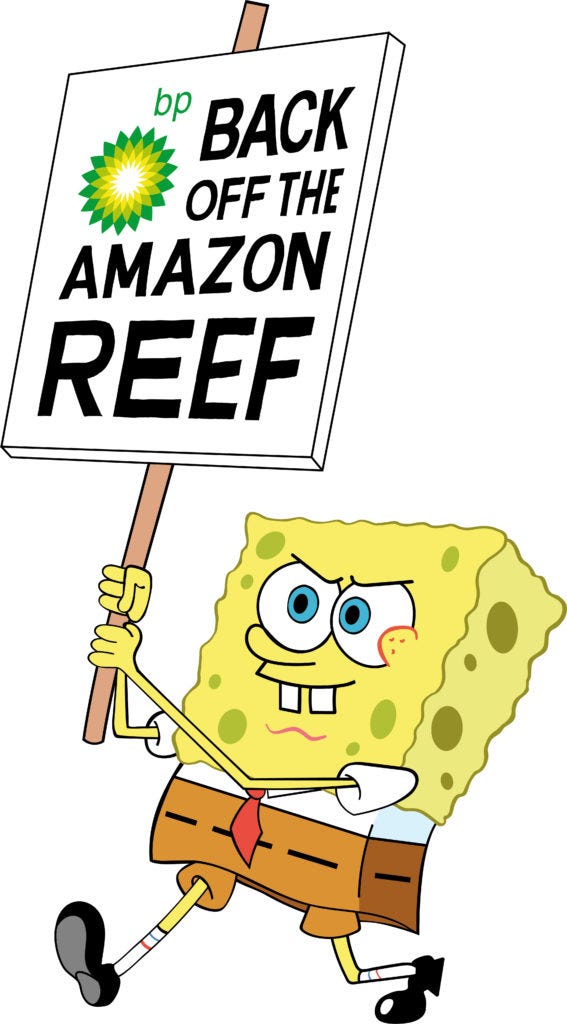 Why SpongeBob is the perfect champion for the Amazon Reef | by ...