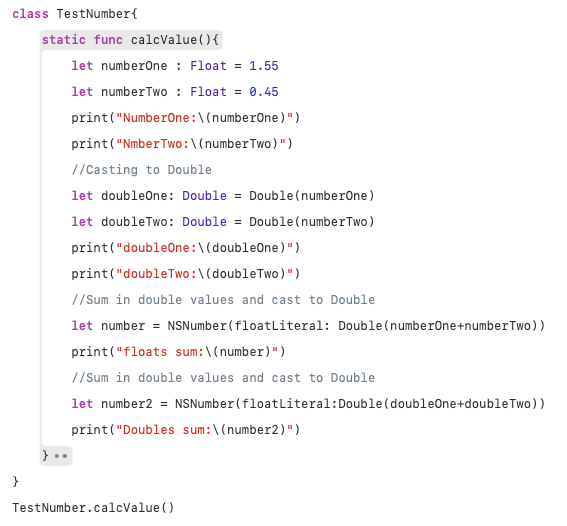 Swift Casting Float to Double, one trouble - Paulo Henri - Medium