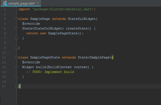File template for StatefulWidget in Flutter | by Janhavi Dahihande | Medium