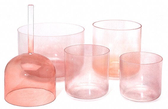 ALCHEMY CRYSTAL SINGING BOWLS - Shehera Mocellin - Medium