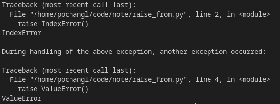 Python 隨手筆記 (1) raise from - Pochang Lee - Medium