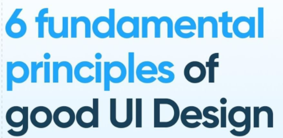 SIX FUNDAMENTAL PRINCIPLES OF GOOD UI DESIGN… | by Tooba Iqbal | Medium