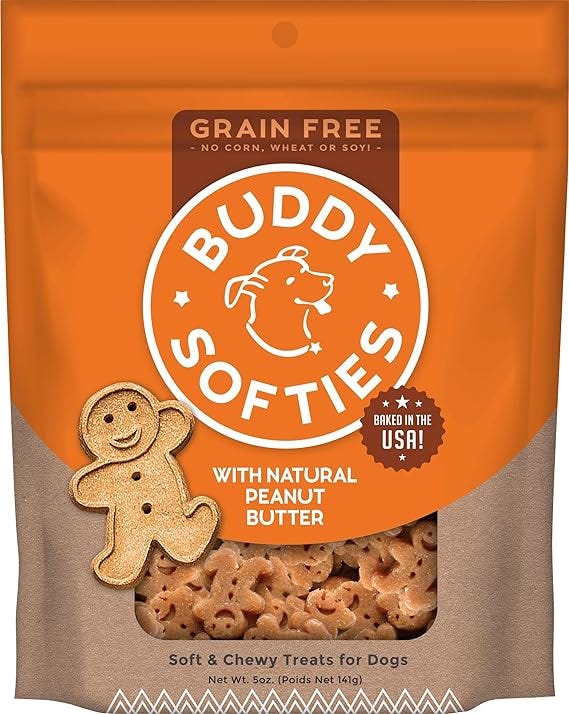 Buddy Biscuit Softies 5 oz Pouch, Grain-Free Soft & Chewy | by ...