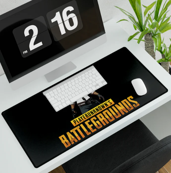 PUBG: Battlegrounds Design Desk Mats, Mouse Pads Available in 3 sizes ...