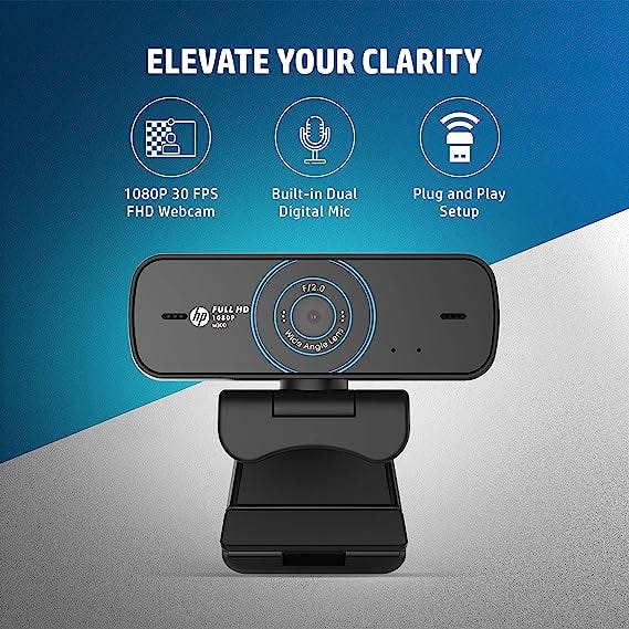 Elevate Your Virtual Connections with the HP w300 1080P Webcam | by ...
