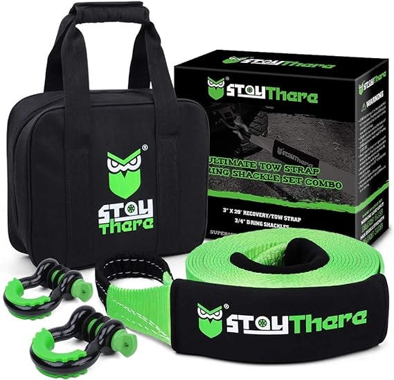 Unstoppable: Exploring the Essential Role of Tow Strap Recovery Kits ...