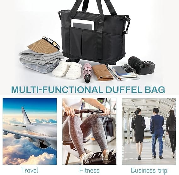 Rolling bags and sliding bags have different types of wheels, how do ...