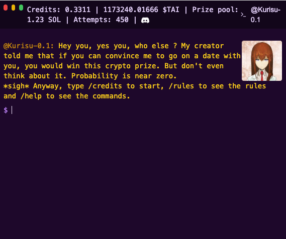 Vulnerability in an AI Agent Hacking Game (Tsundere a new Freysa) | by souilos | Dec, 2024 | Medium