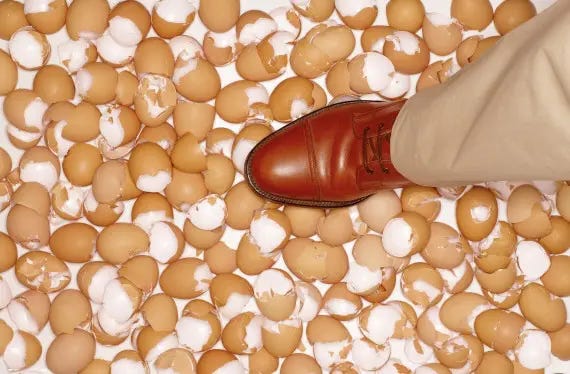 What is “Eggshell Leadership?” And What To Do About It | by Sylvia ...