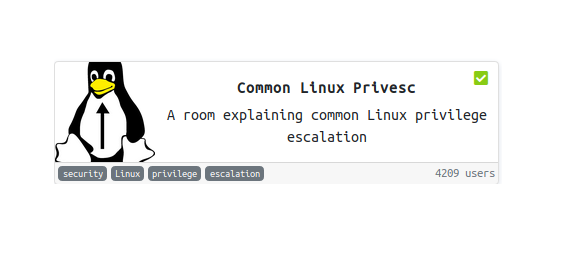 TryHackMe — Common Linux Privesc WriteUp/Walkthrough | by Timnik | Medium