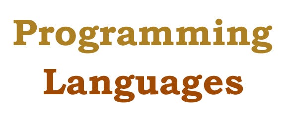 Types of Programming Languages Use in Web Development | by Amit ...