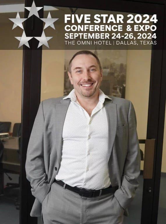 FIVE STAR 2024 CONFERENCE & EXPO SEPTEMBER 24–26, 2024 THE OMNI DALLAS ...