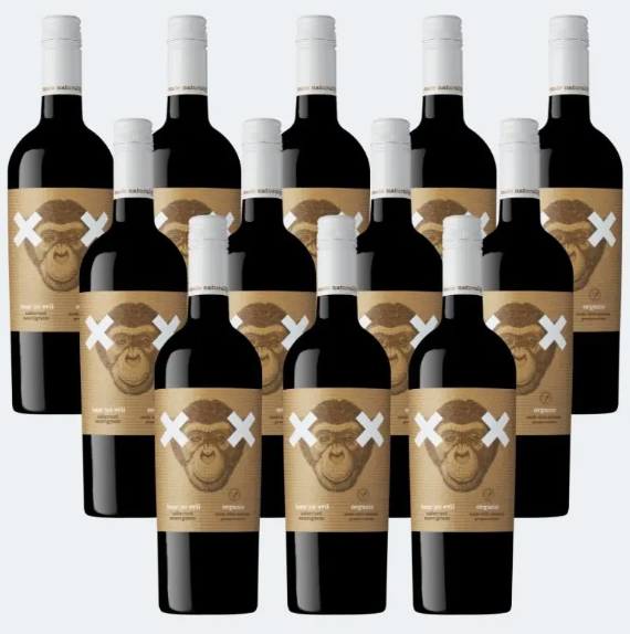 No Evil Hear No Evil Sauvignon Blanc Organic VF | by Christian ...