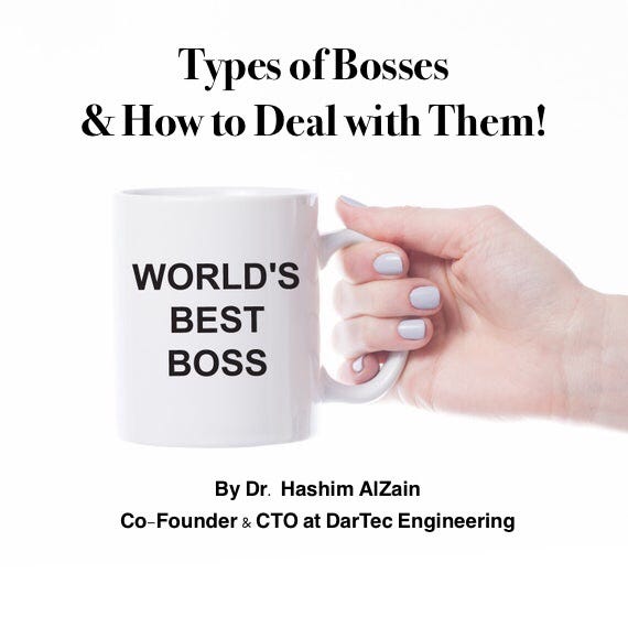 How to Deal with Different Types of Bosses? | by Dr. Hashim AlZain | Medium