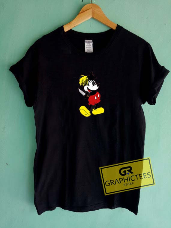 Channel Your Inner Rebel with Xxxtentacion Mickey Mouse Graphic Tees ...