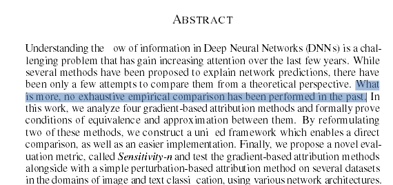 [ Archived Post ] TOWARDS BETTER UNDERSTANDING OF GRADIENT-BASED ATTRIBUTION METHODS FOR DEEP ...
