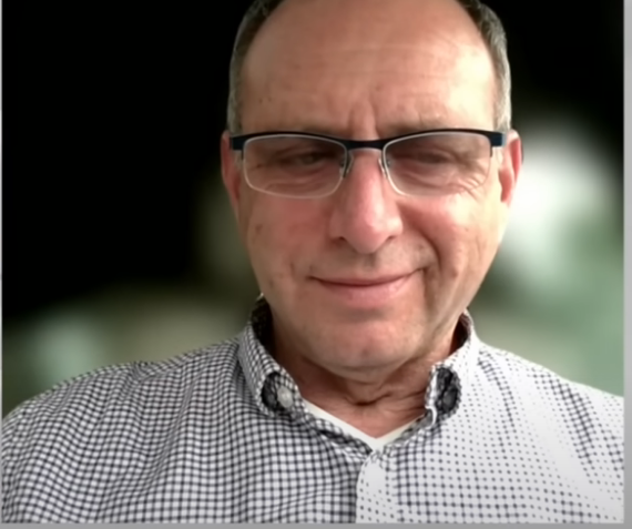 Pro-Palestinian activists stopped Dr. Moshe Farchi from speaking at the ...