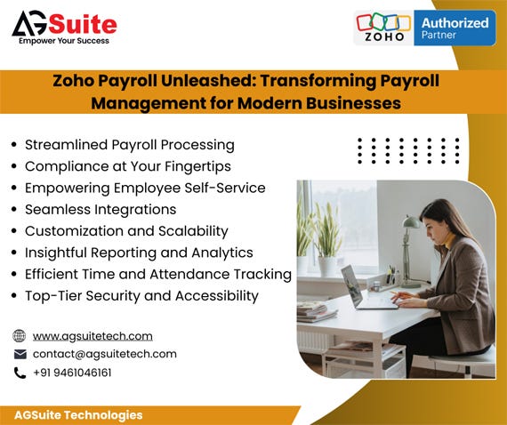 Zoho Payroll Unleashed: Transforming Payroll Management for Modern ...
