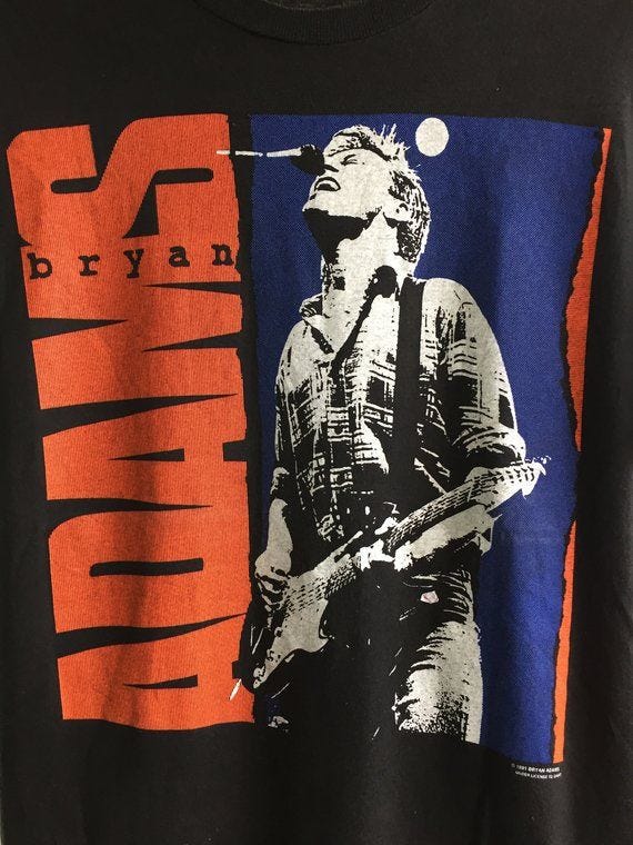 Vintage Bryan Adams. In the realm of fashion, some trends… | by Graphic ...