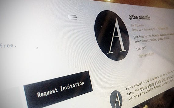 I Created The Atlantic Ello Account | by Kunal Basu-Dutta | Medium