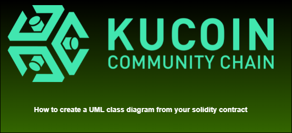 How to create UML class diagram from your solidity contract? | by KCC ...