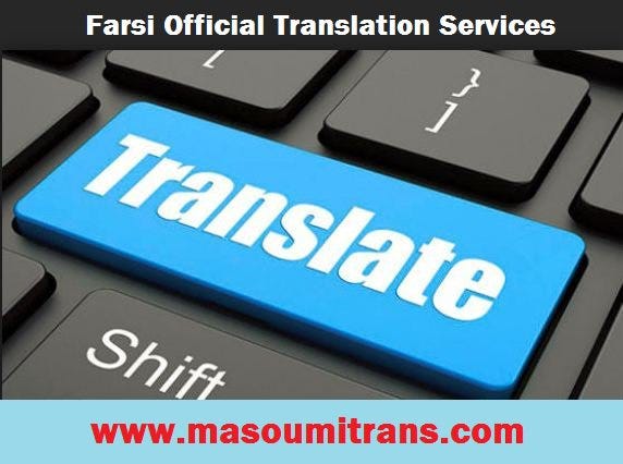 Farsi Certified Translation Services | by Masoumi Translation Service ...