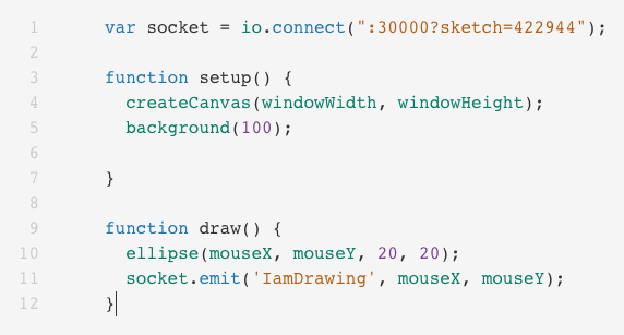 Creating collaborative sketches with web sockets on OpenProcessing.org | by OpenProcessing ...