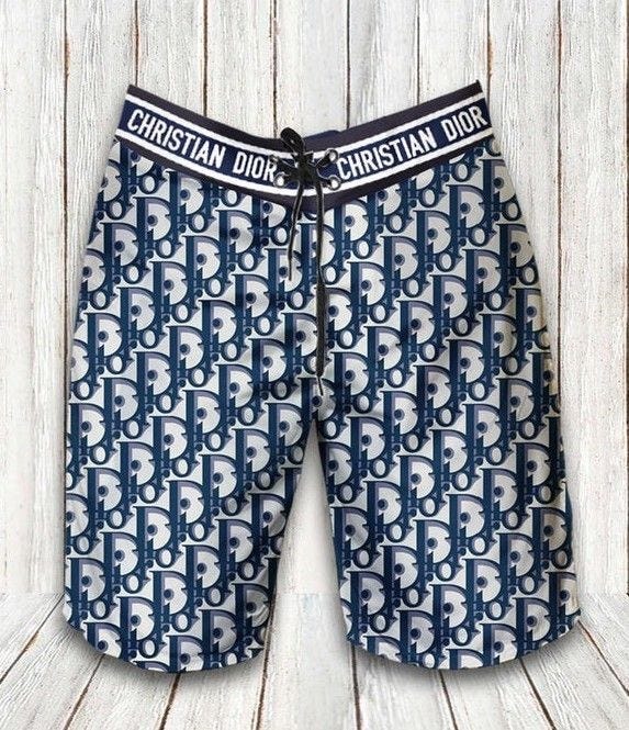 Dior Logo Shorts Pool Party Beach Luxury Fashion Summer For Men | by ...