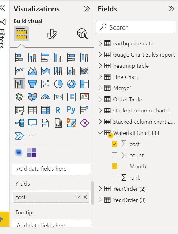 Waterfall Charts in Power BI. A Waterfall Chart is known by many… | by ...