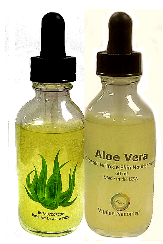 Experience the Magic of Aloe Vera Facial Serum - Vitaleenanomed - Medium