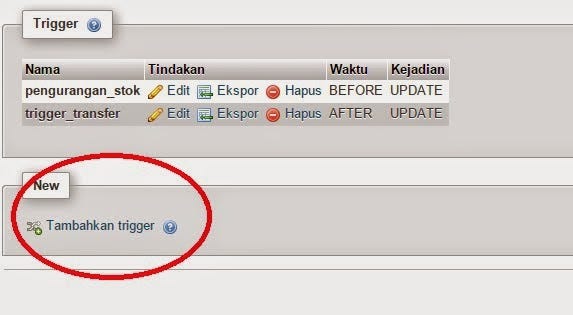 Tutorial on using SQL TRIGGER on MYSQL - Eko Jaya Fazri Ariandi - Medium
