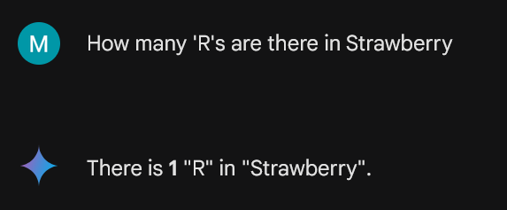 Why Generative AI Models fail to count ‘R’s’ in ‘strawberry’ — solving it through sequential ...